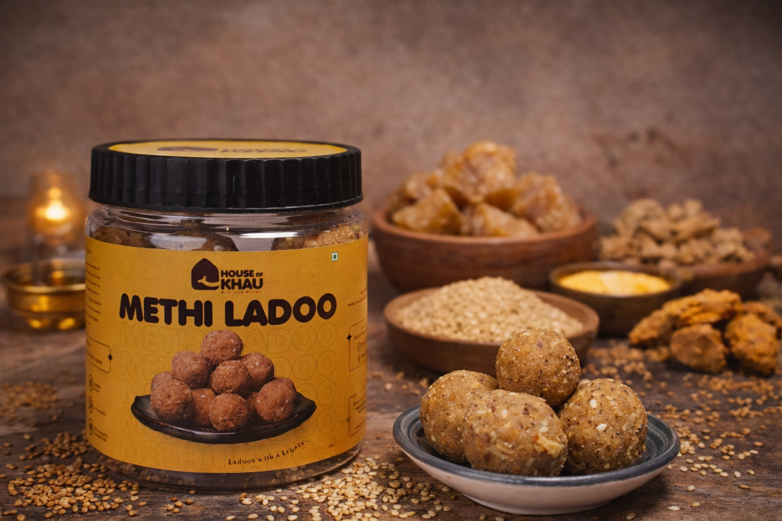 Methi Ladoo – Immunity & Strength Bites | House of Khau